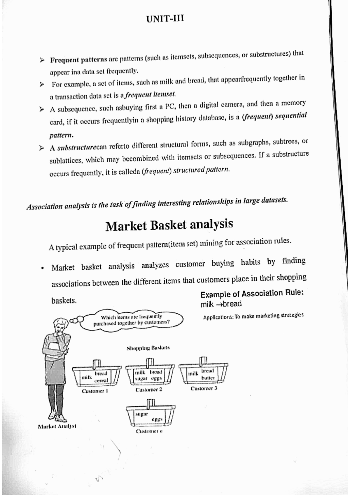 DWDM unit-3 - qwertyuiopASDFGHJKLZXCVBNM, - data mining - Studocu