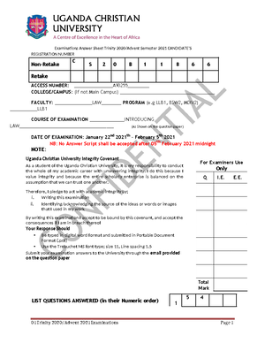 Legal Education in Uganda, the Challenges and Solutions - Jurisprudence ...