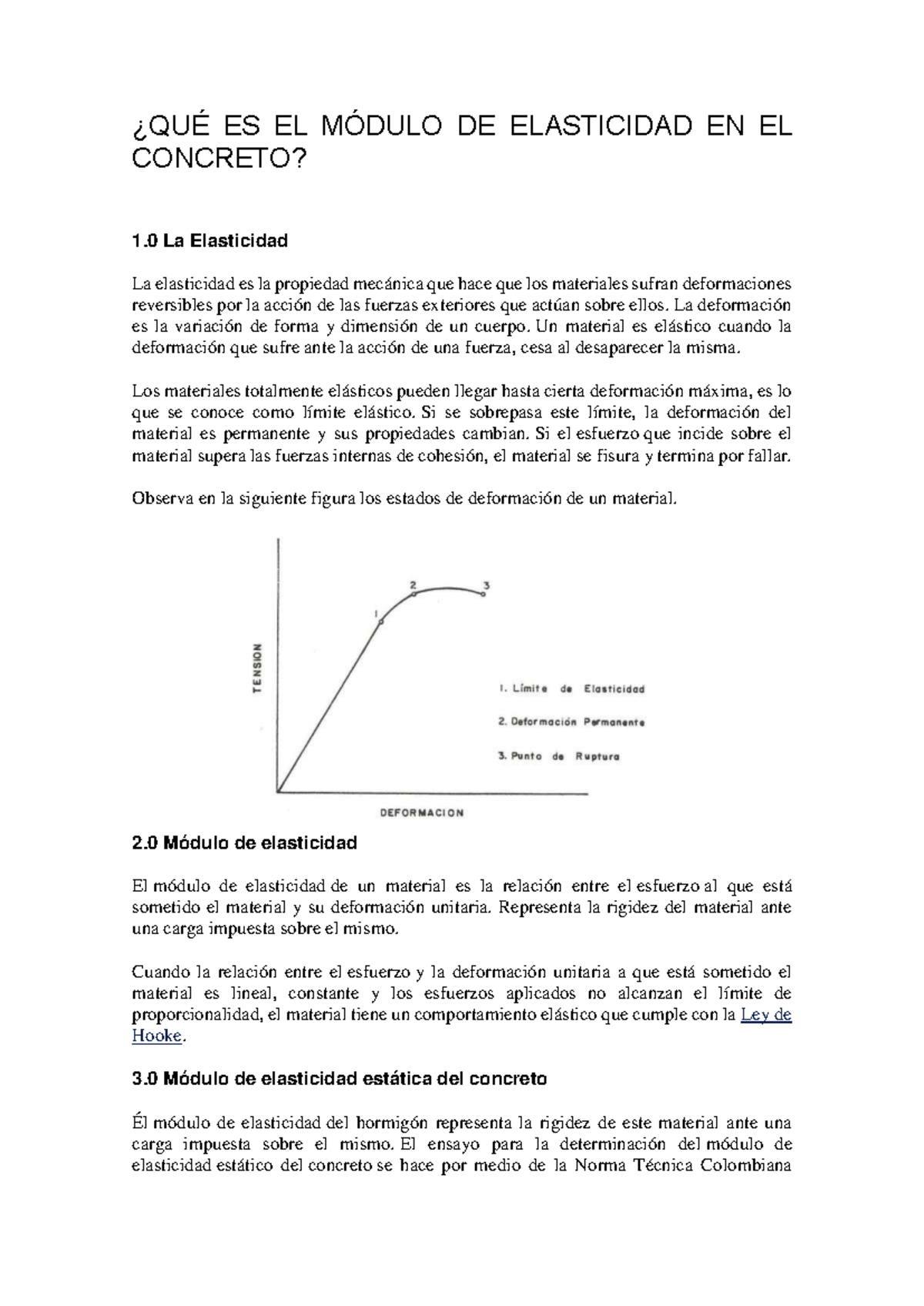 QUÉ ES EL Módulo DE Elasticidad EN EL Concreto - ¿QUÉ ES EL MÓDULO DE ...