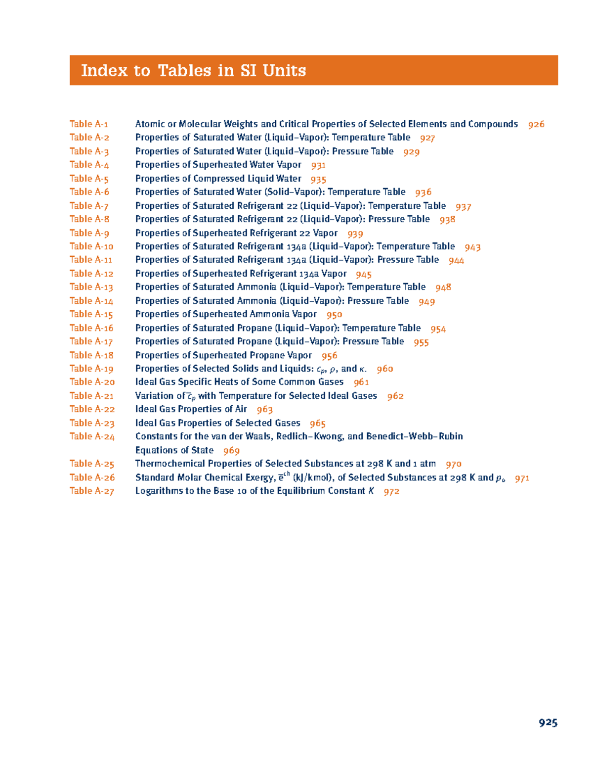 Tablas termodinamicas -Shapiro-Borgnakke - Table A-24 Constants for the ...