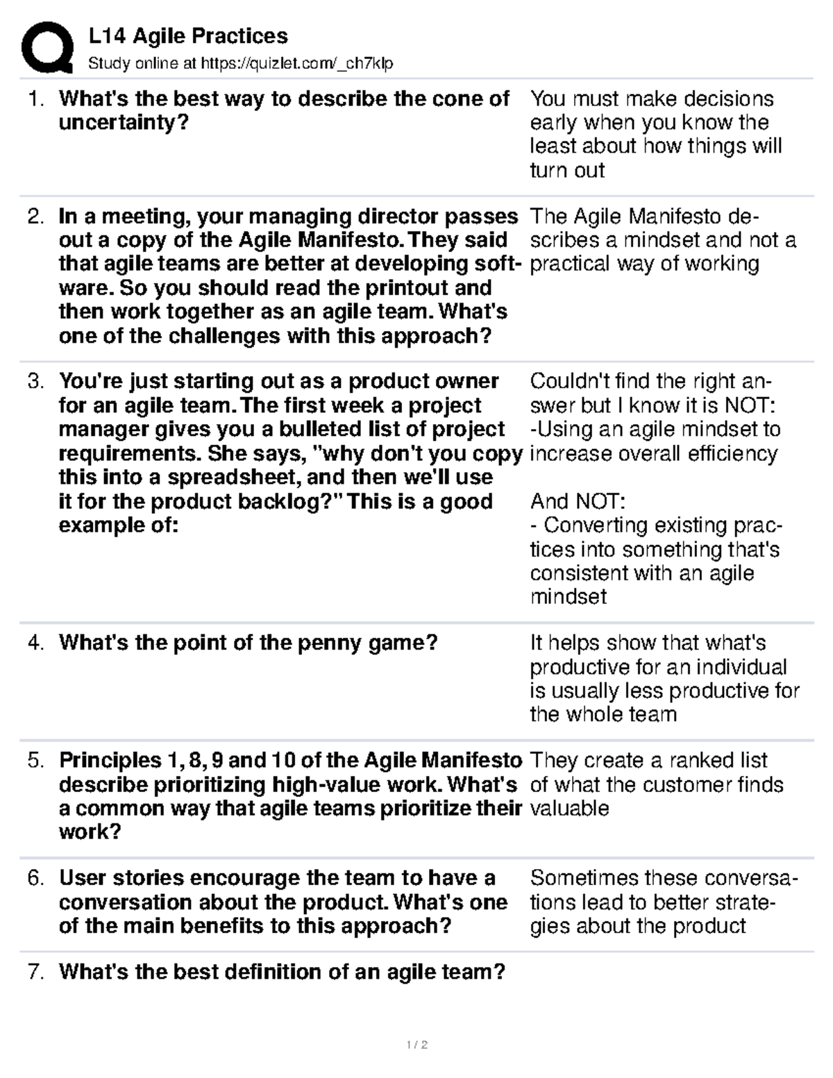 Cb78e769 414a 4c1a a1b9 ce19d18cda44 - L14 Agile Practices Study online ...