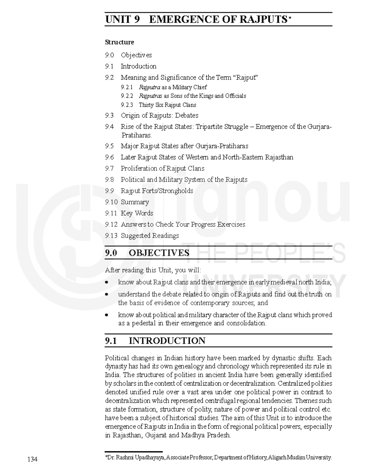 Unit-9 - Good - History of India from C. 300 C. to 1206 UNIT 9 ...