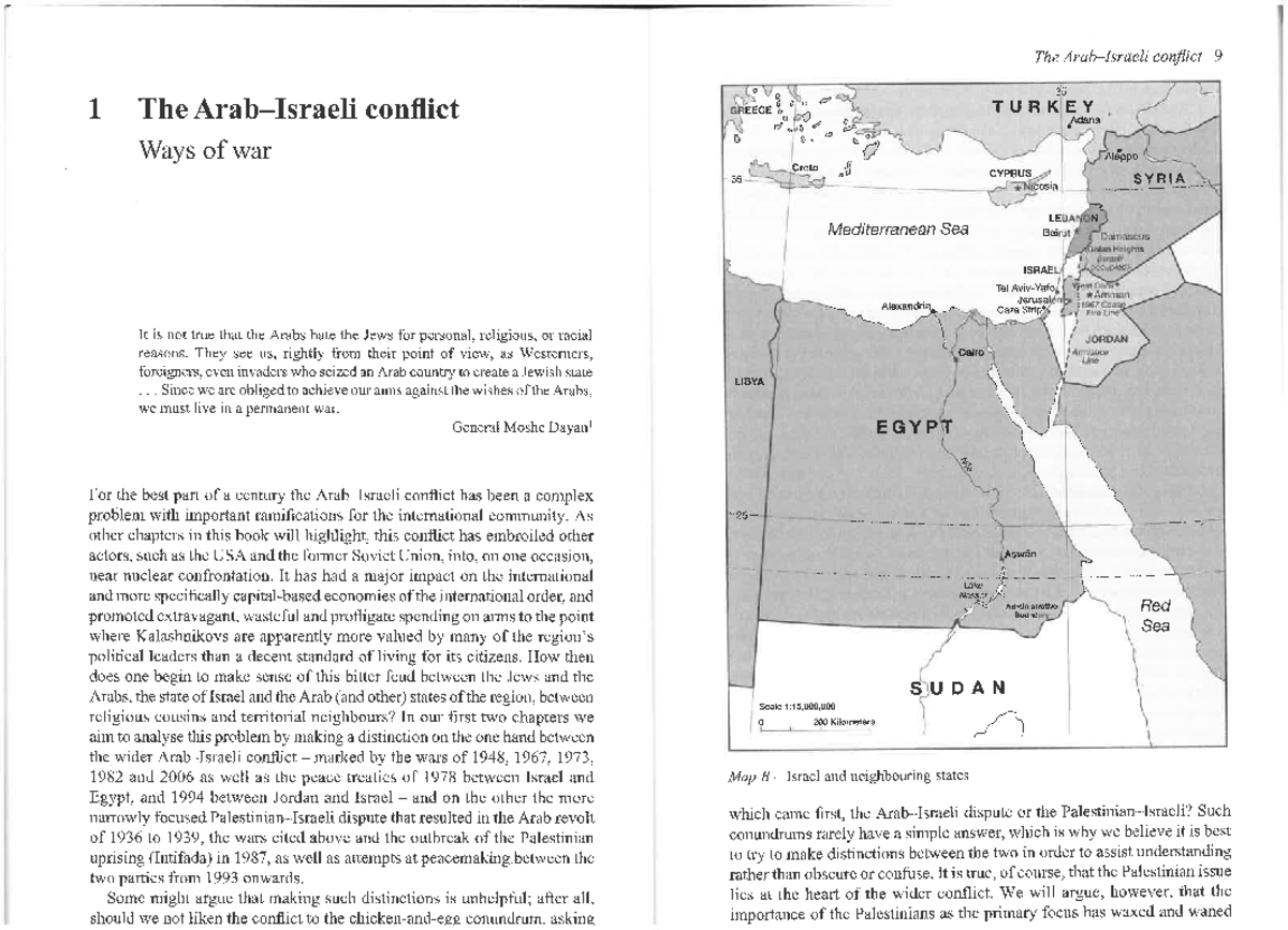 Arab-Israeli Conflict PDF - HIST 310 - Studocu