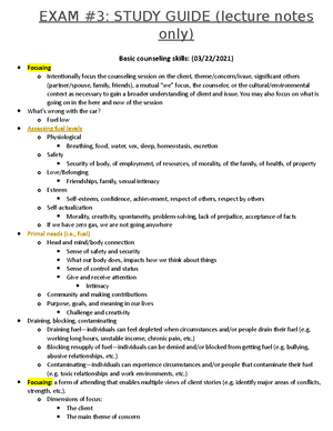 Exam #2 Study Guide - Full-length, detailed summary - PSY 4170 EXAM 2 ...