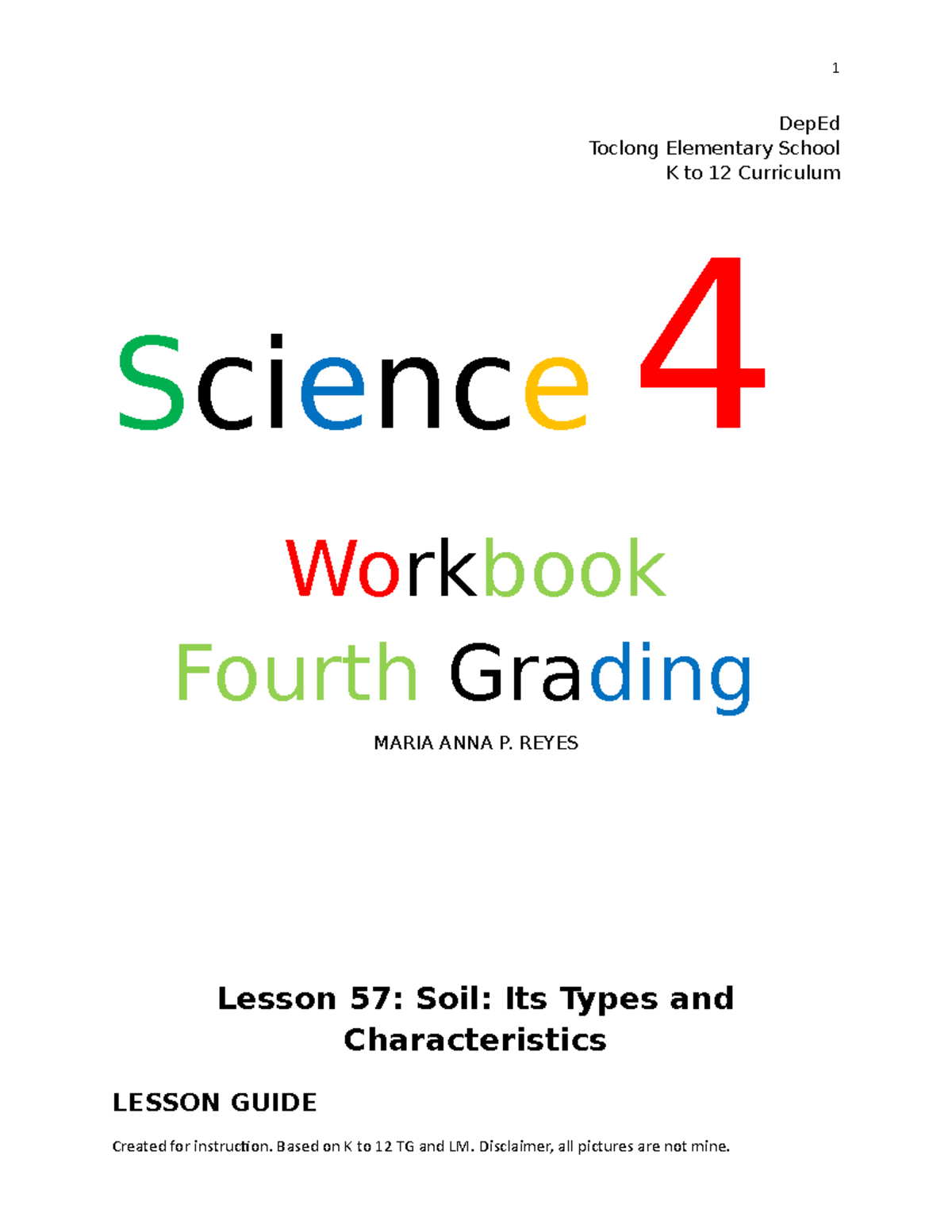 Science Workbook 4th DepEd Toclong Elementary School K To 12 science-workbook-4th-deped-toclong-elementary-school-k-to-12