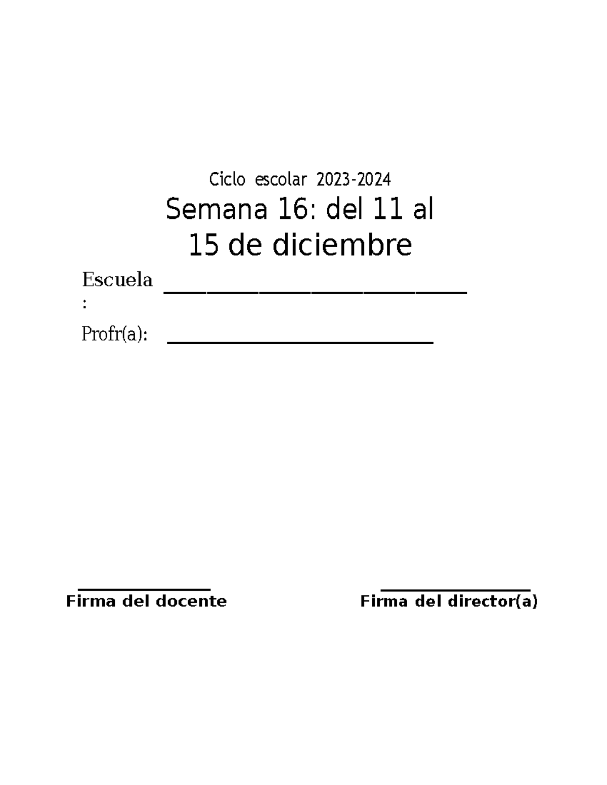 4° s16 Planeación Profa Kempis - Escuela : Ciclo escolar 2023- Semana ...