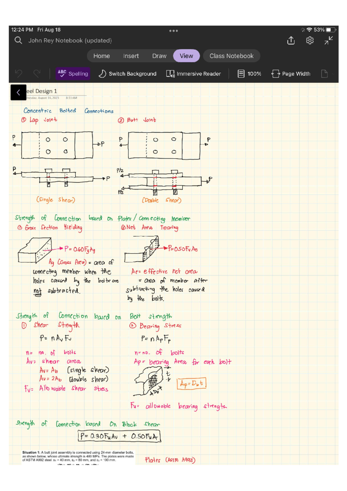 Steel Design 1 - Simplified Design Of Structural Steel - Studocu