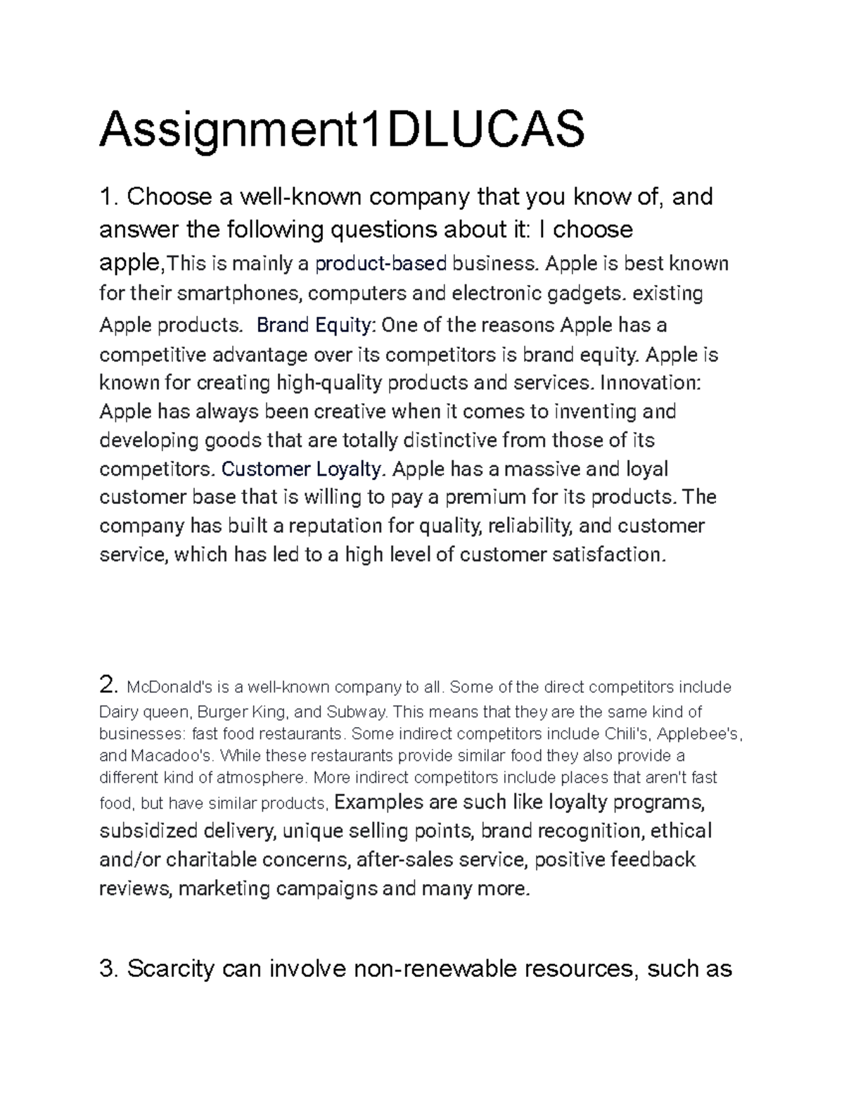 Assignment 1 Dlucas - okftgkh,,,,,,,,,,,,,,,,,,,,bv ...