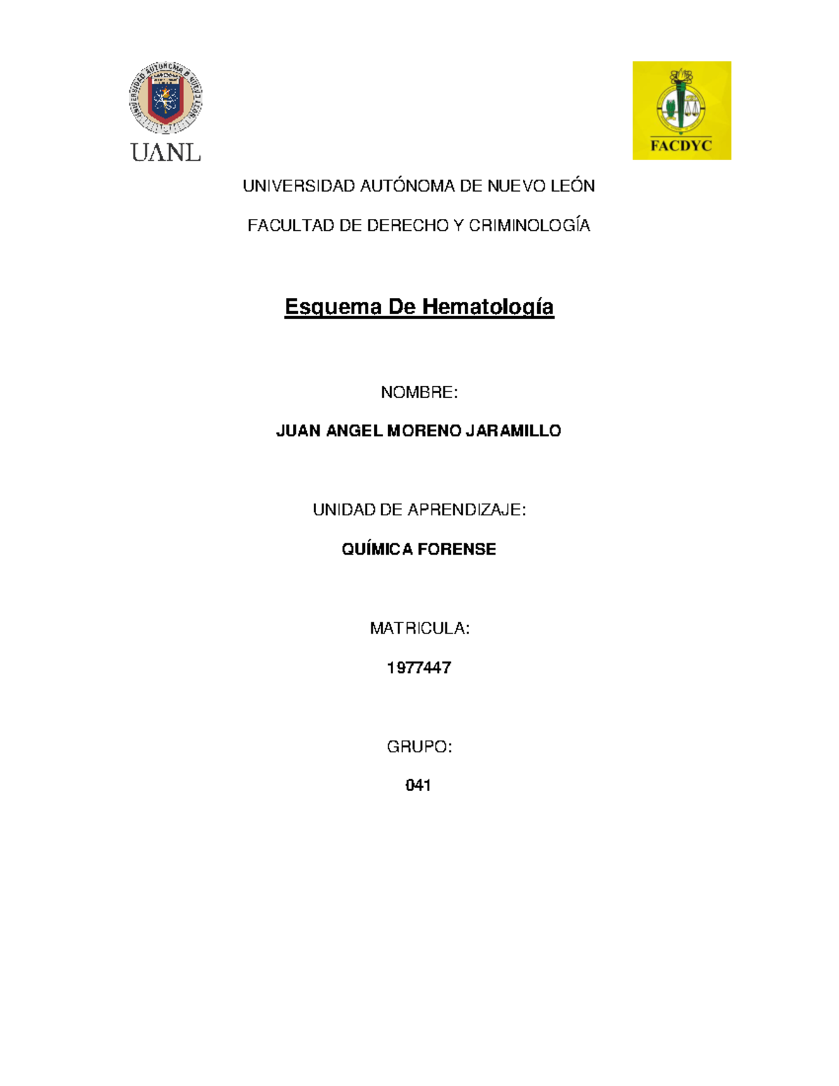 JAMJ EV2 - UNIVERSIDAD AUTÓNOMA DE NUEVO LEÓN FACULTAD DE DERECHO Y ...
