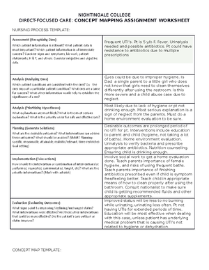 Concept Map Assignment Worksheet #3 - NIGHTINGALE COLLEGE DIRECT ...