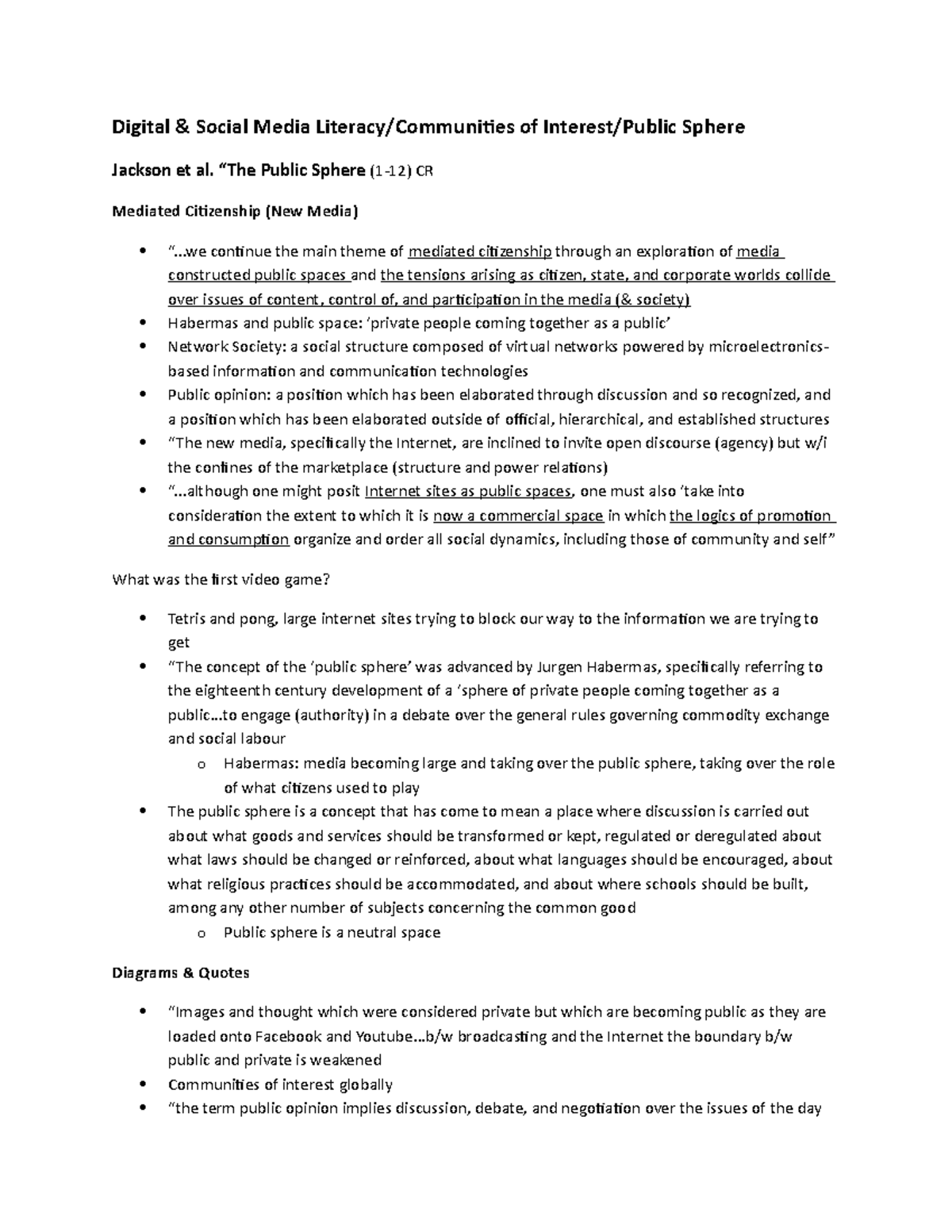 Media Literacy Lecture 4 - Digital & Social Media Literacy/Communities ...