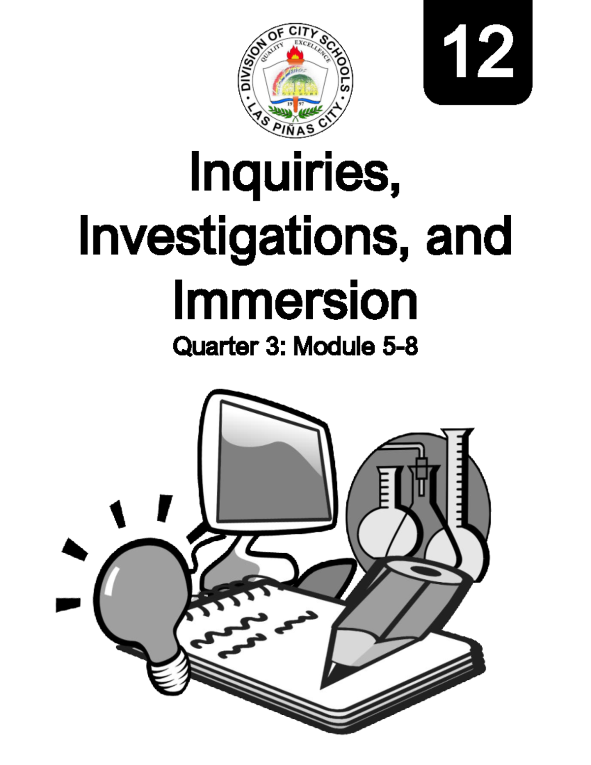 Q3 G12 Inquiries Investigations AND Immersion M2 - Inquiries ...