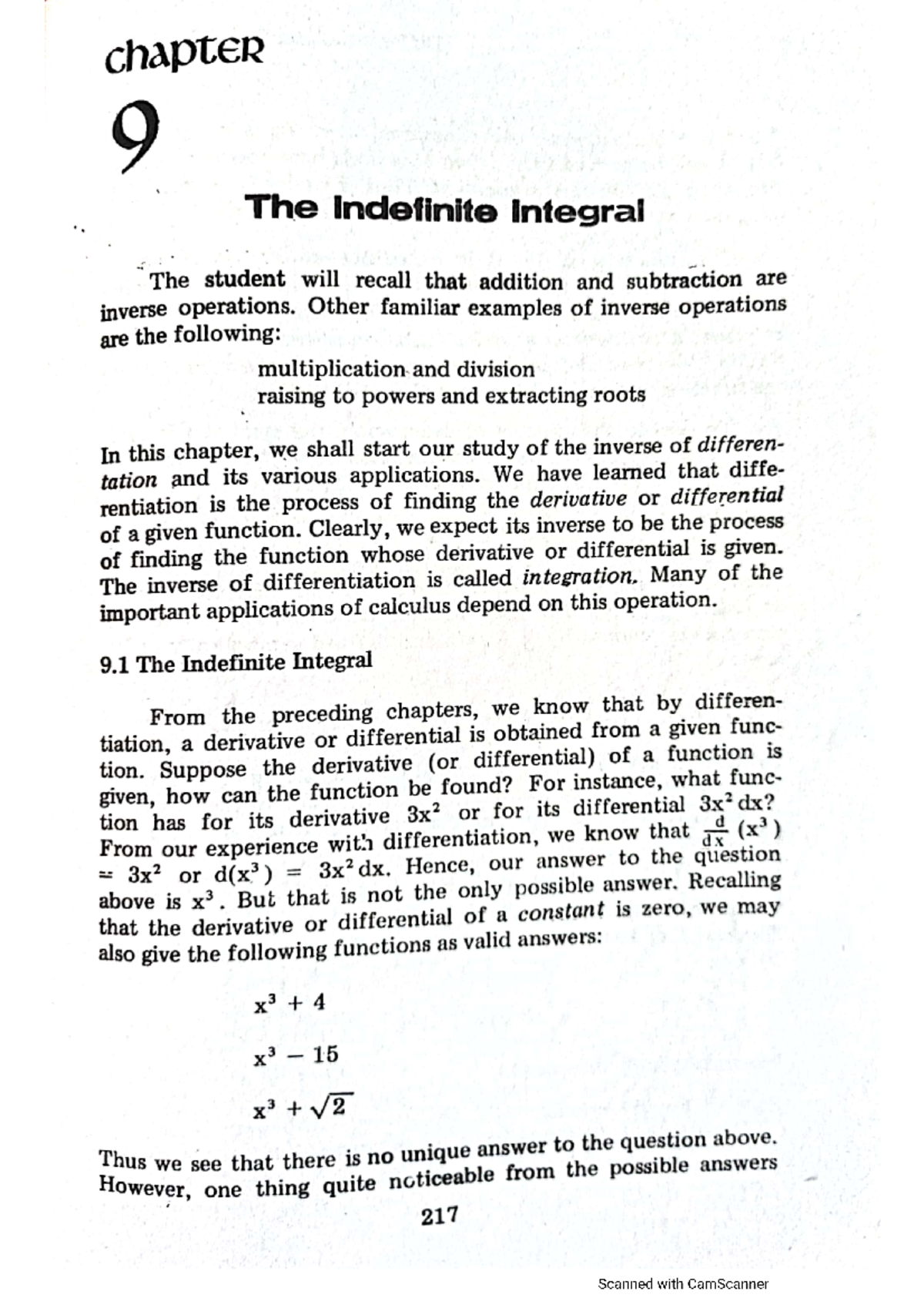 CAL 1 R1 - Calculus 2 integration - Bsed- mathematics - Studocu