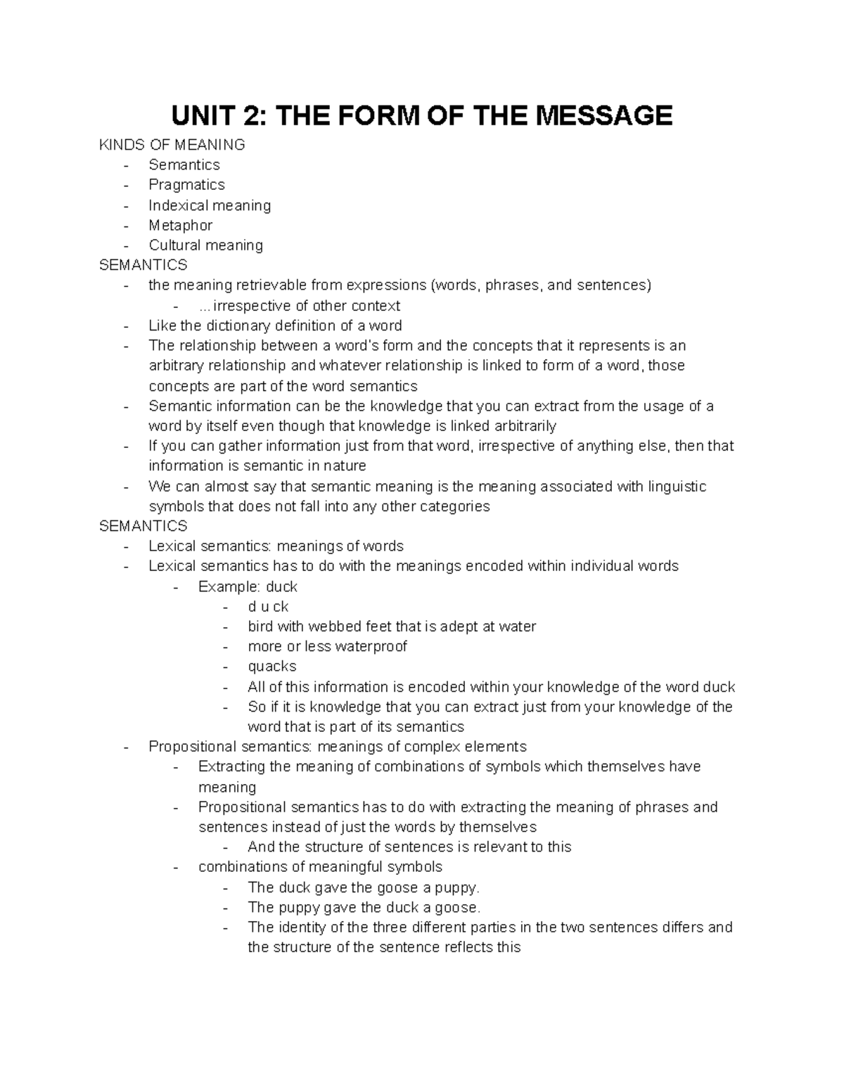 LING 15 Lecture 2 - This was taken summer 2021 with Prof. Kennedy ...
