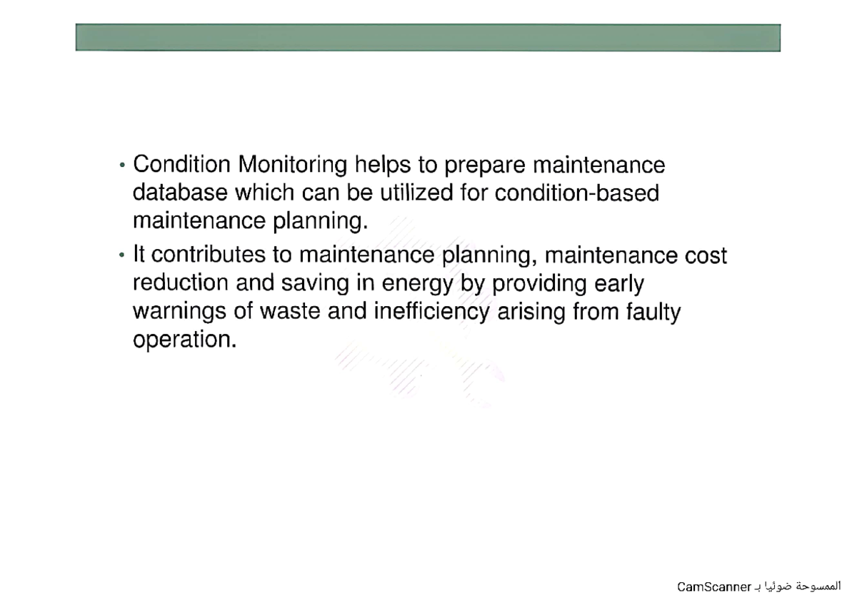 P8 - Maintenance management - Studocu