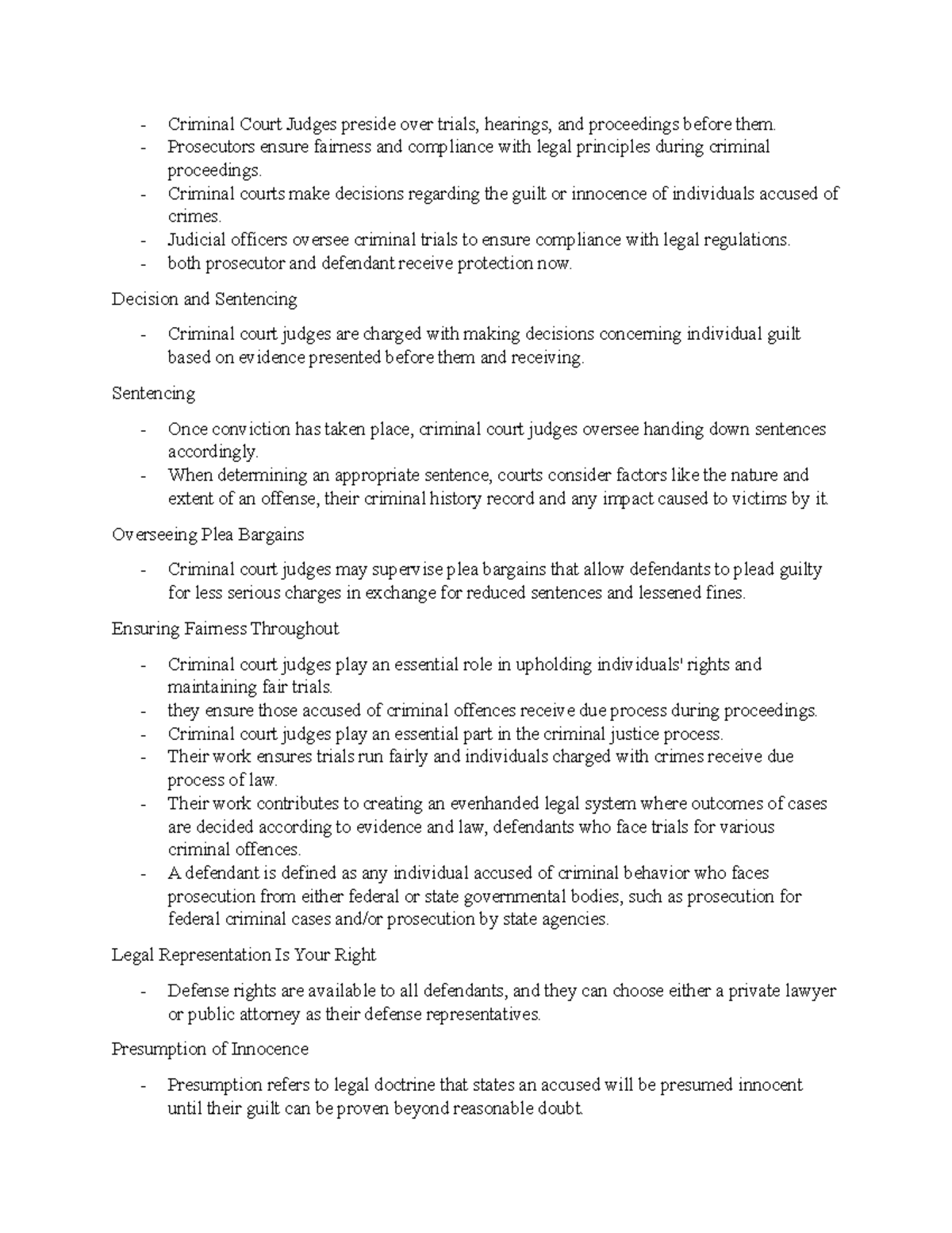 Criminal LAW Notes 6 - Coverage of the elements of crime, such as ...