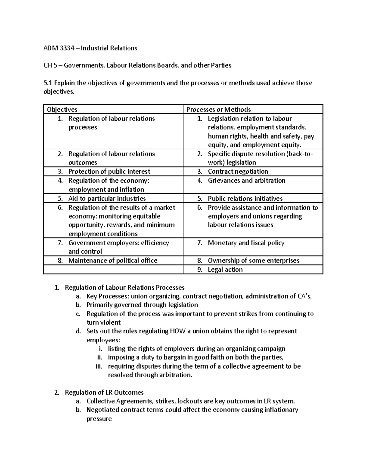 ADM 3334 - CH 5 - PDF - ADM 3334 3 Industrial Relations CH 5 3 ...