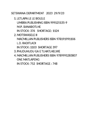 Bgcse SDA Paper 3 2017 - BOTSWANA EXAM I NATIONS COUNCI L - Studocu