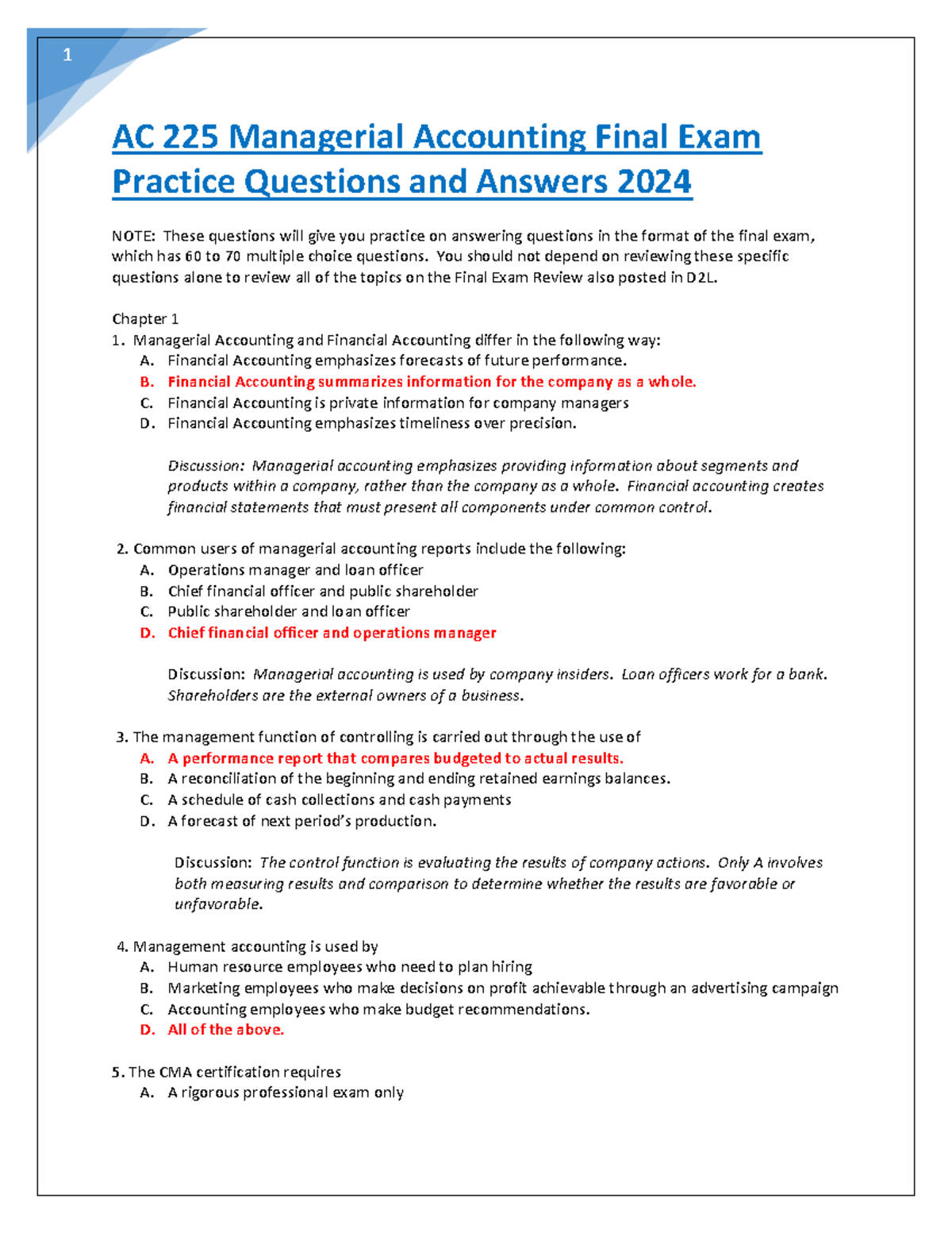 Certified Healthcare Constructor (CHC) Questions and Answers - AC 225 ...