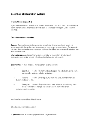 Systemteori 1 generell systemteori och tillämpningar - Systemteori 1 ...
