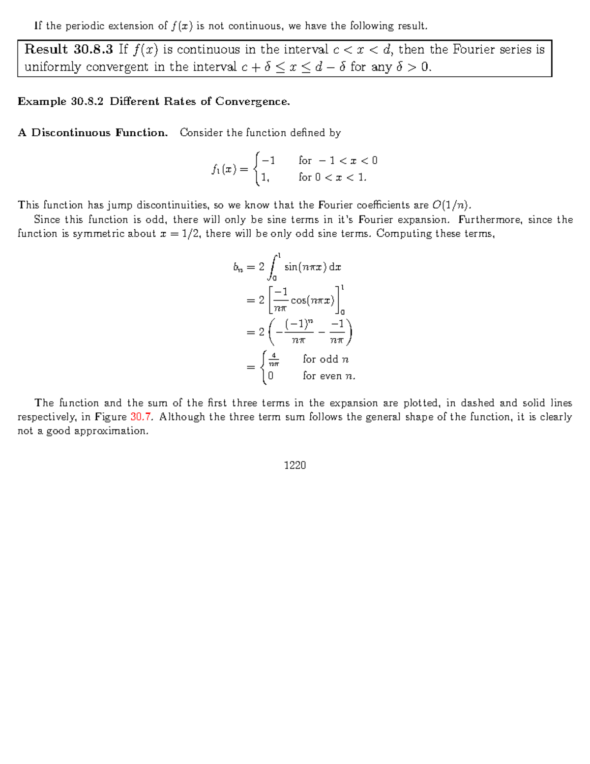 Advanced Mathematical Methods for Scientists and Engineers-250 - If the ...
