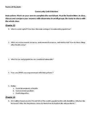 Epi Triangle Worksheet - Public Health Principles Host Epidemiology ...