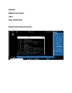 CMIT 321 Ethical Hacking - UMGC - StuDocu