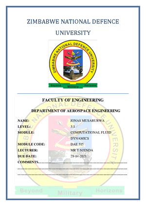 Edwin Makokoro jgjhbhb - ZIMBABWE NATIONAL DEFENCE UNIVERSITY FACULTY ...