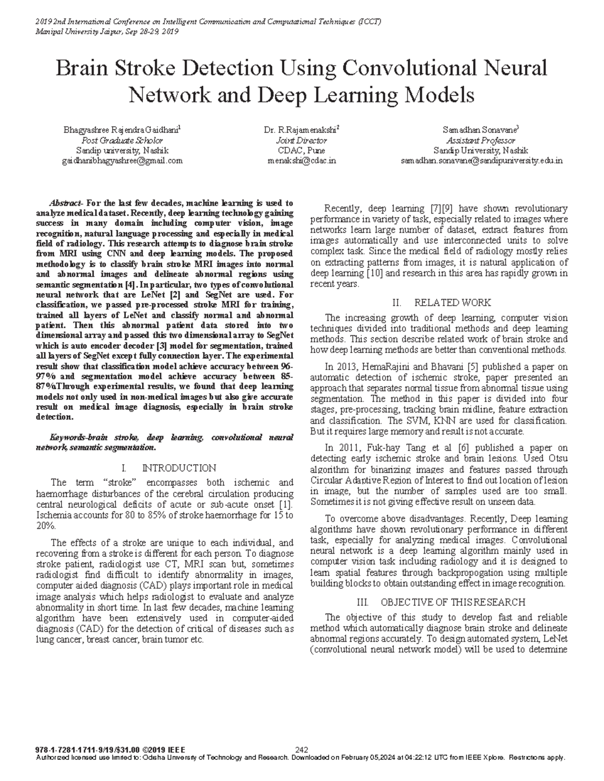 Untitled - Brain Stroke Detection Using Convolutional Neural Network and Deep Learning Models ...