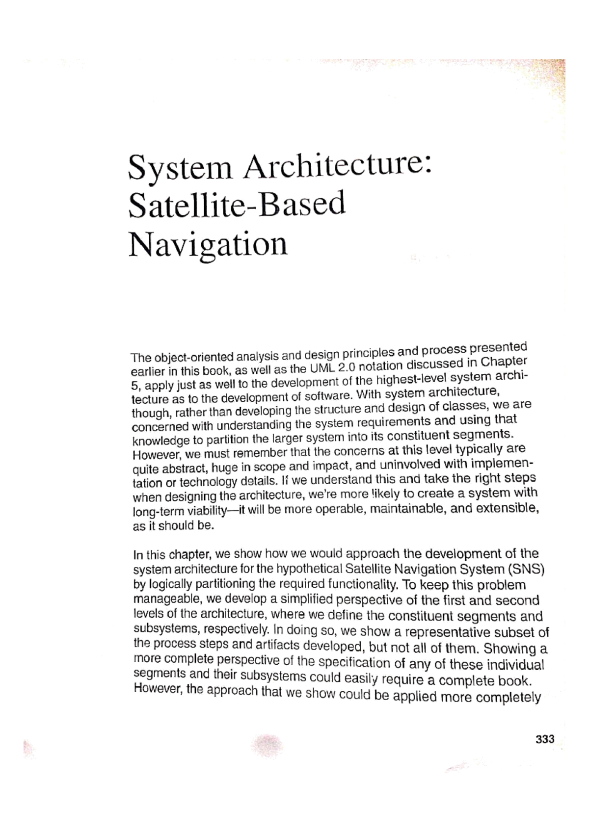 OOAD case study - bachelors of computer application - Studocu