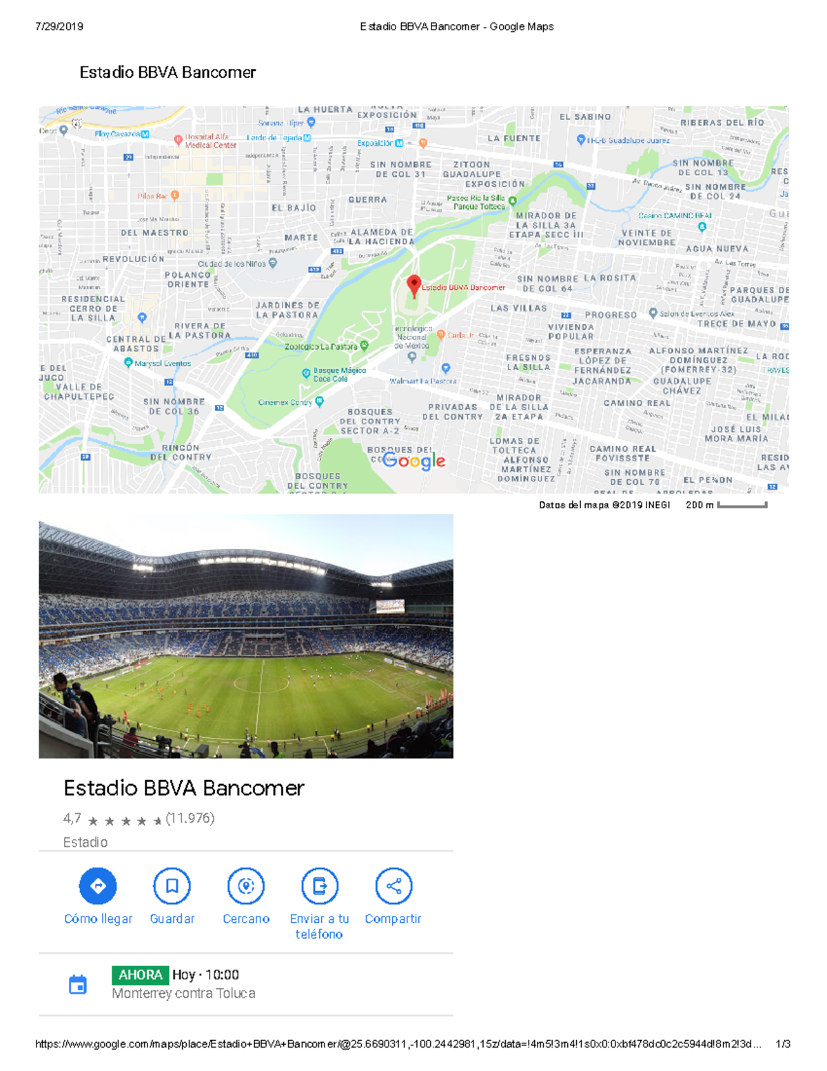 42013 3165 Estadio BBVA Bancomer planos pdf - ####### 7/29/2019 Estadio ...