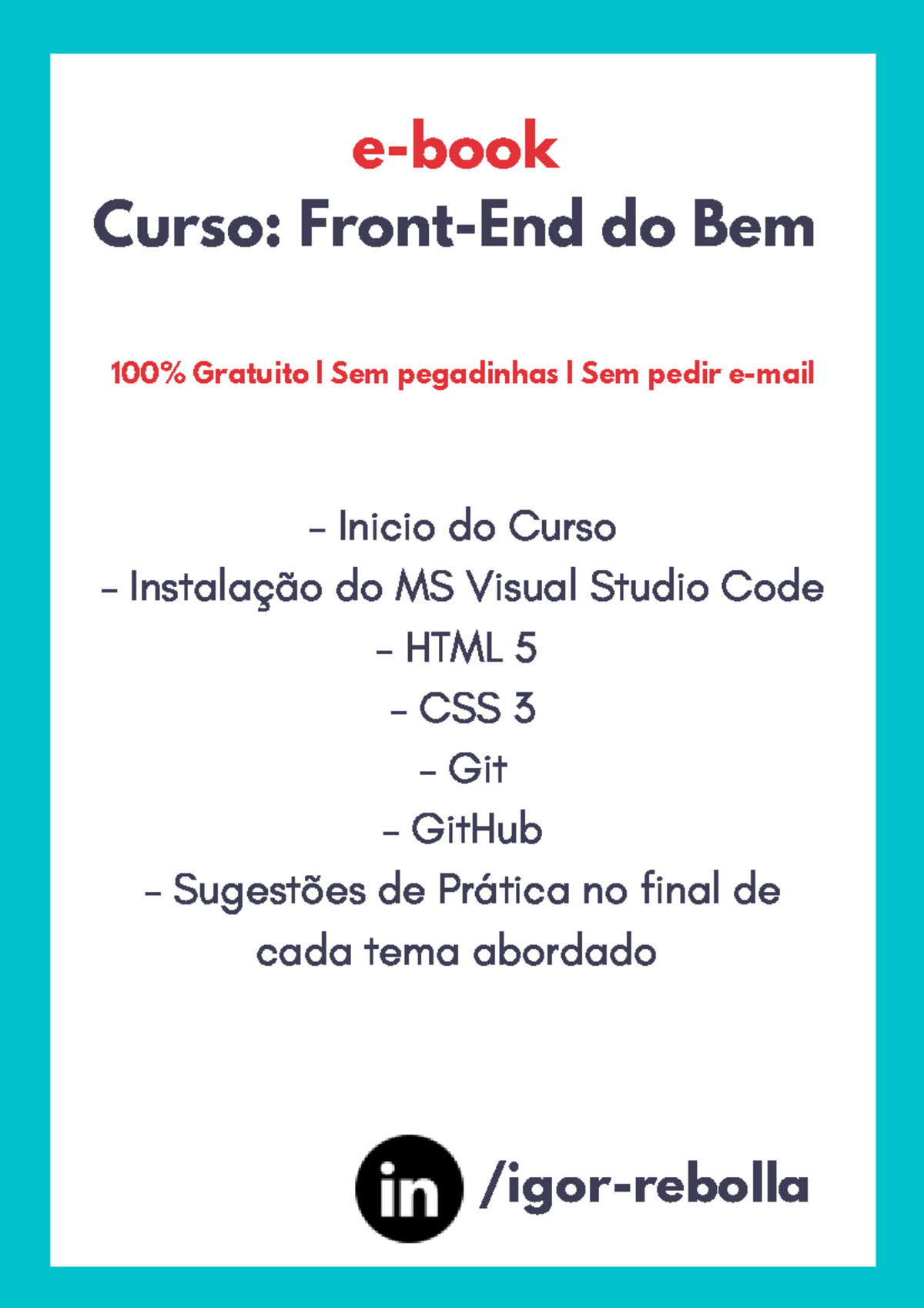 Curso Front-END - fronte and - Inicio do Curso - Instalação do MS ...