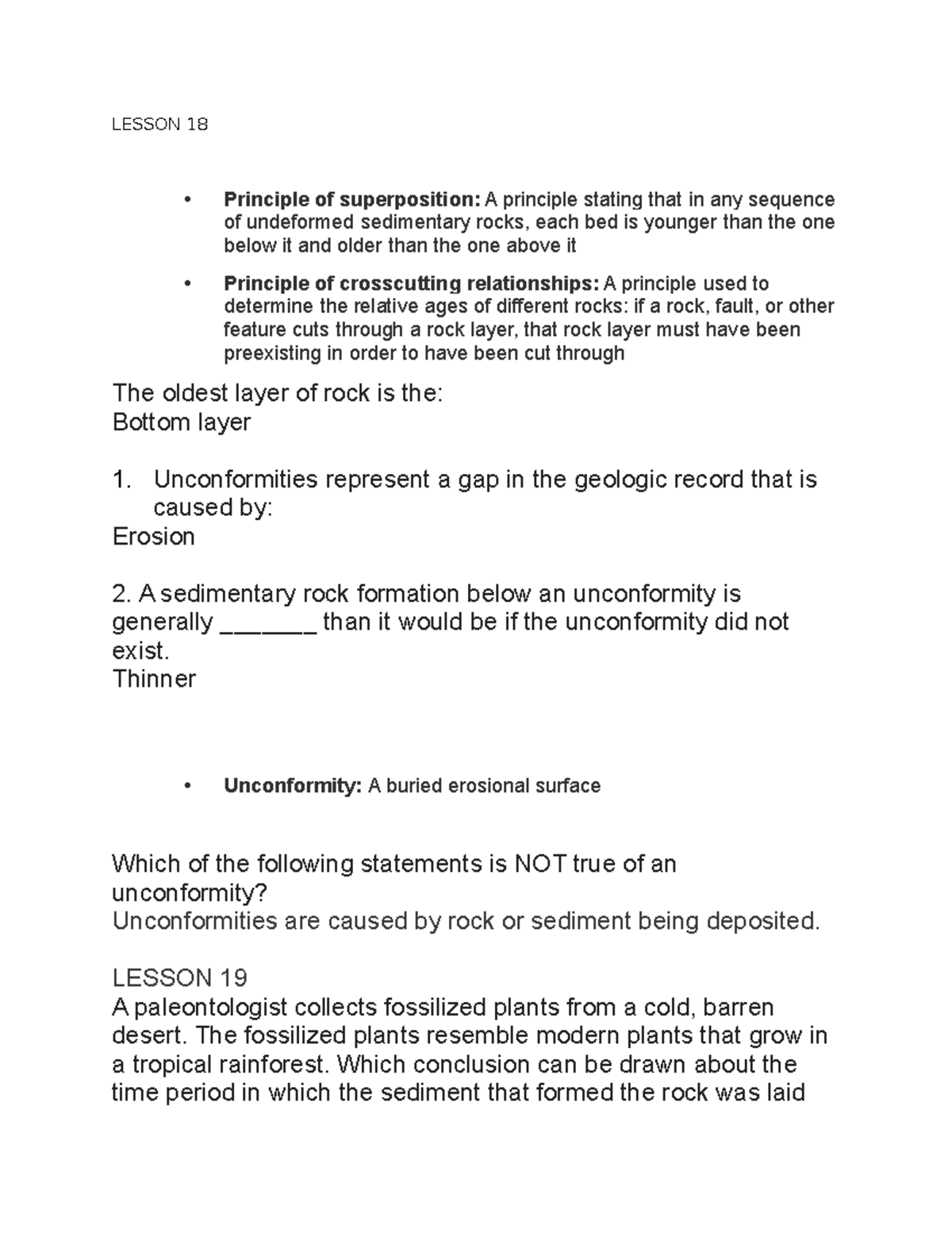 Earth and sky lessons 18-20 - LESSON 18 - Principle of superposition: A ...