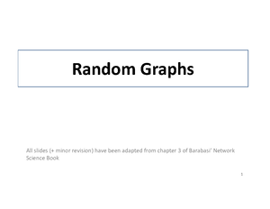 Lec08-Preferential Attachment Models - Preferential Attachment Models (Chapter #5) Mostafa ...