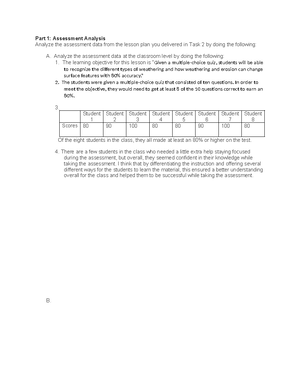 Pce task 3 - PCE example - DeAnna Keating Preclinical Experiences in ...