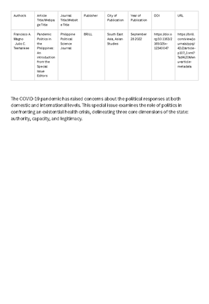Apposition and maturation - APPOSITION & MATURATION STAGES OF ...