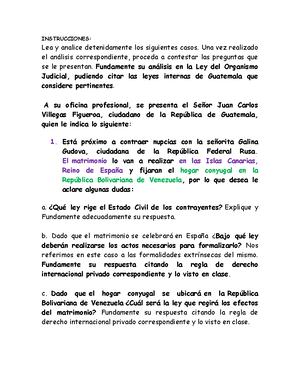 CASO Nottebohm - Análisis de caso - Universidad de San Carlos de ...