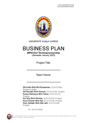 Laporan Program Pasca UASA 2022 - TAJUK PROGRAM : PROGRAM PASCA UJIAN ...