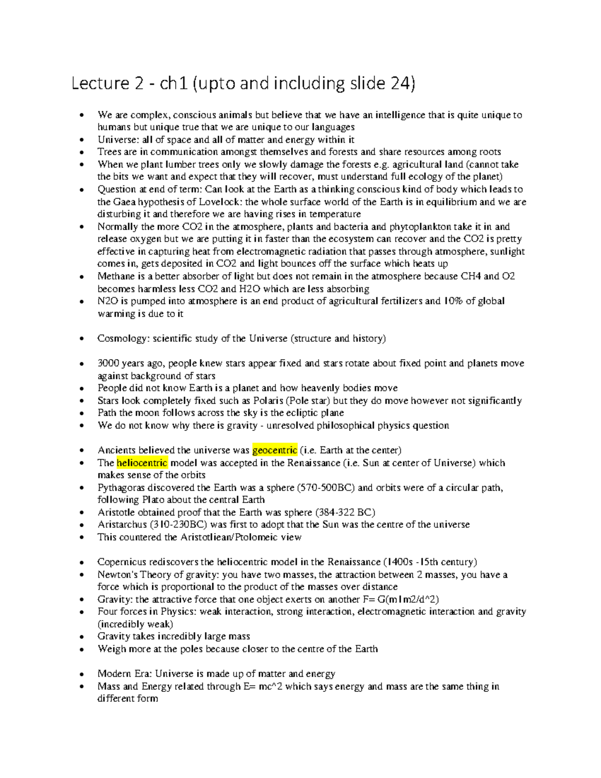 Lecture 2 - ch1 (upto and including slide 24) - Warning: TT: undefined function: 32 Lecture 2 ...
