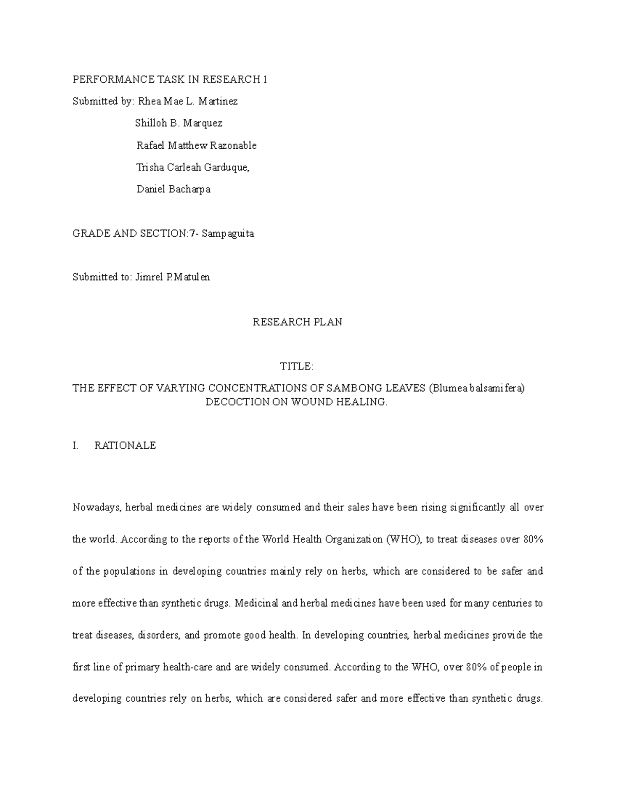 Performance-TASK-IN- Research-1 - PERFORMANCE TASK IN RESEARCH 1 ...