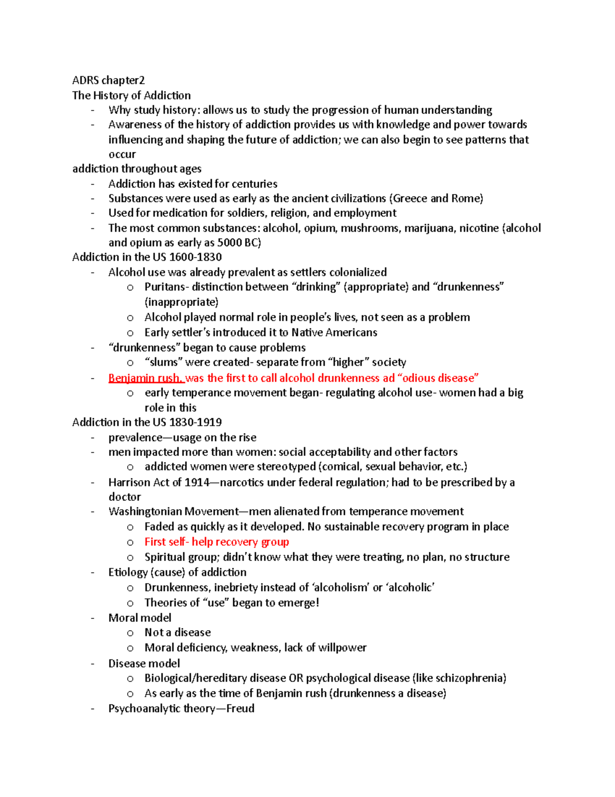 ADRS chapter 2 - Lecture notes 2 - ADRS chapter The History of ...