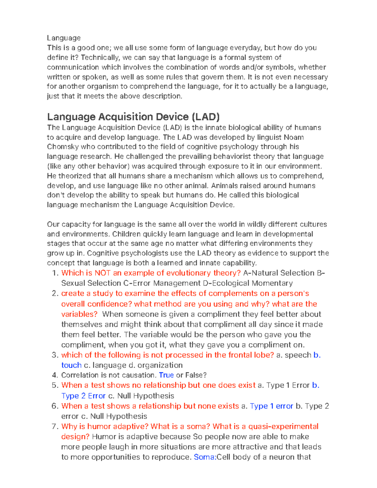 Language Acquisition and Gender Stereotypes - Studocu