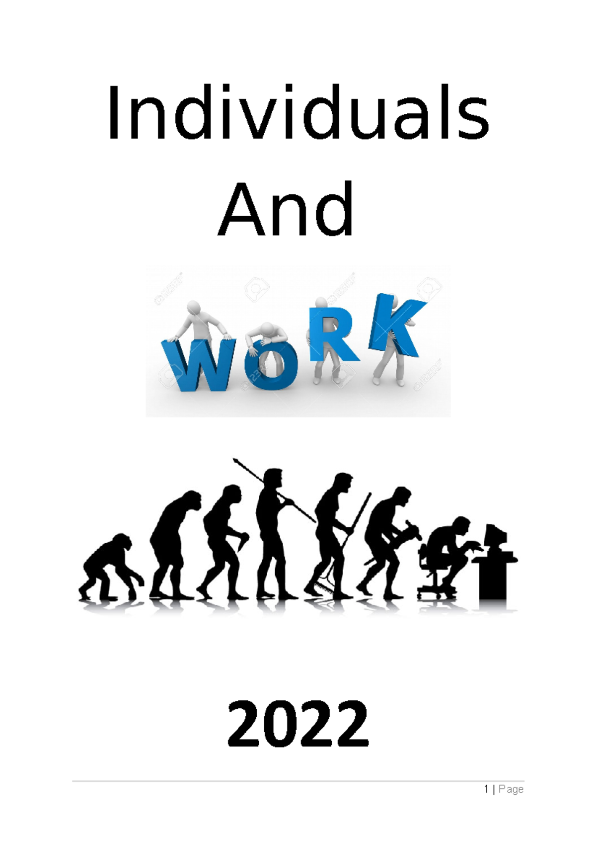 2022 Individuals And Work Booklet - Individuals And 2022 9 HSC option ...