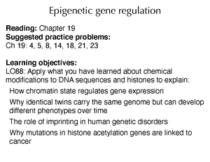 Genetics lec39 12 6 21 - Local adaptation in humans Reading: no ...