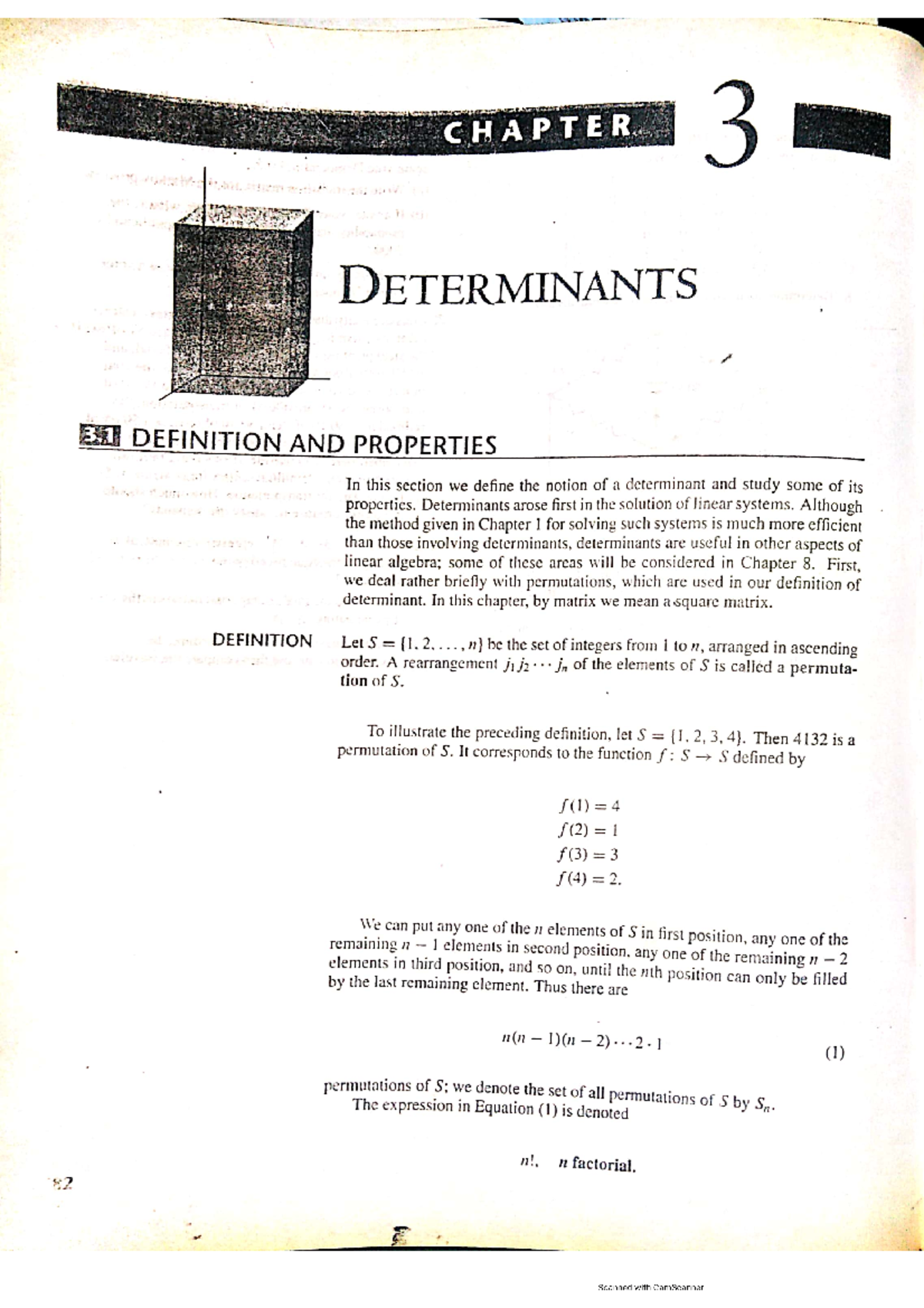 Lecture N0. 8 L.A PDF - LA notes - Linear algebra - Studocu