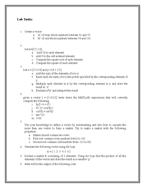 Lab2 - these are assignments of Haris shams sir taken in 2021 - Pre-Lab Experiment 2 To use a ...