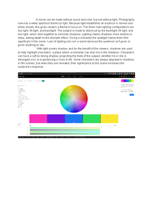 Chapter 3 - 4 Assignment - Chapter 3 1. god's eye view: A photograph typically taken from a ...