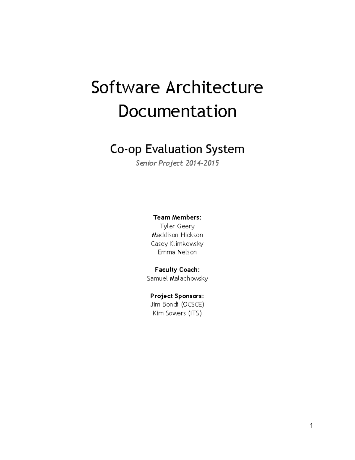 Semana 3 - Documento Arquitectura Software - Software Architecture ...
