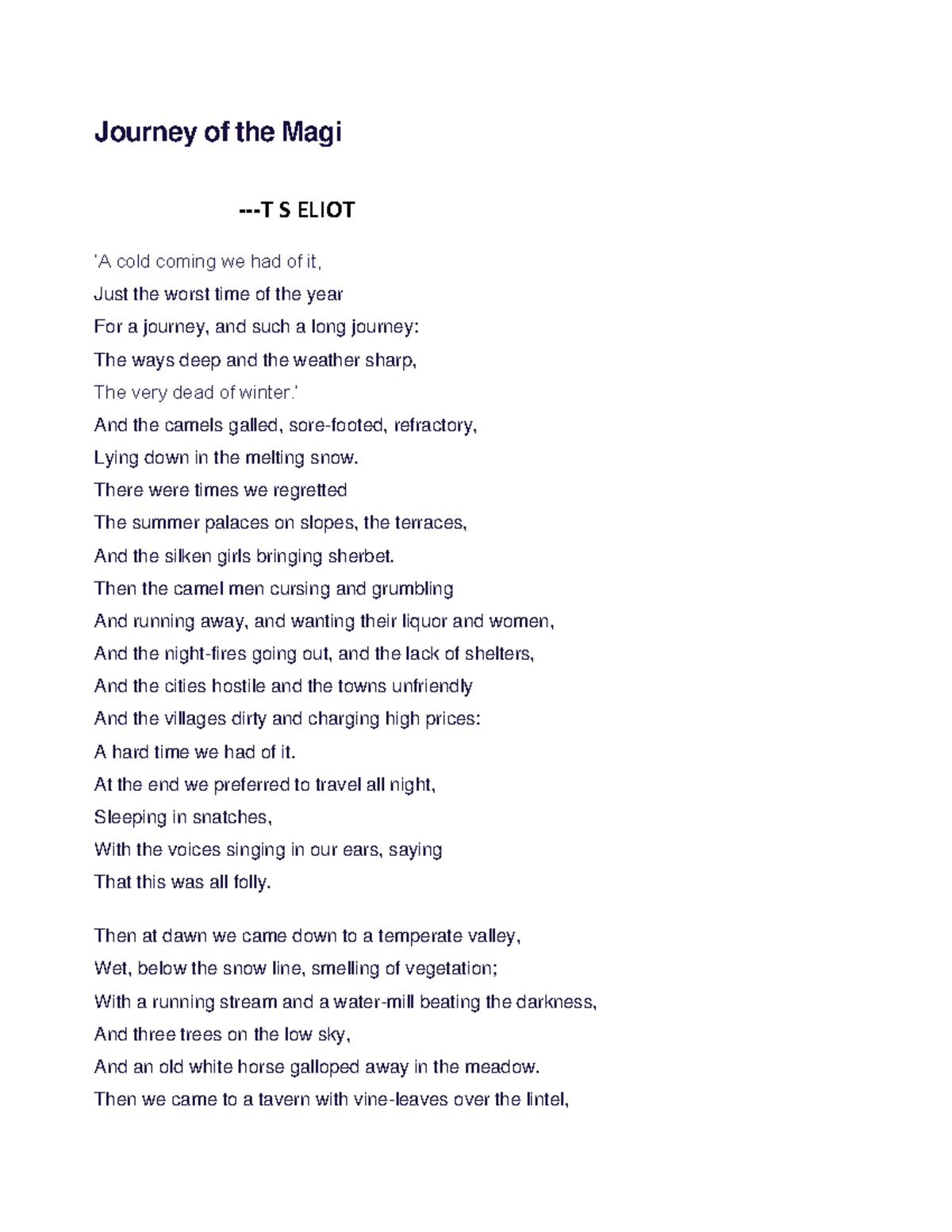 BA Functional English and language literature notes - Journey of the ...