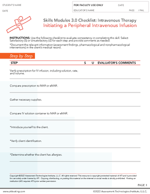 V3 Competency Checklist for electronic Blood Pressure Pulse Oximetry ...